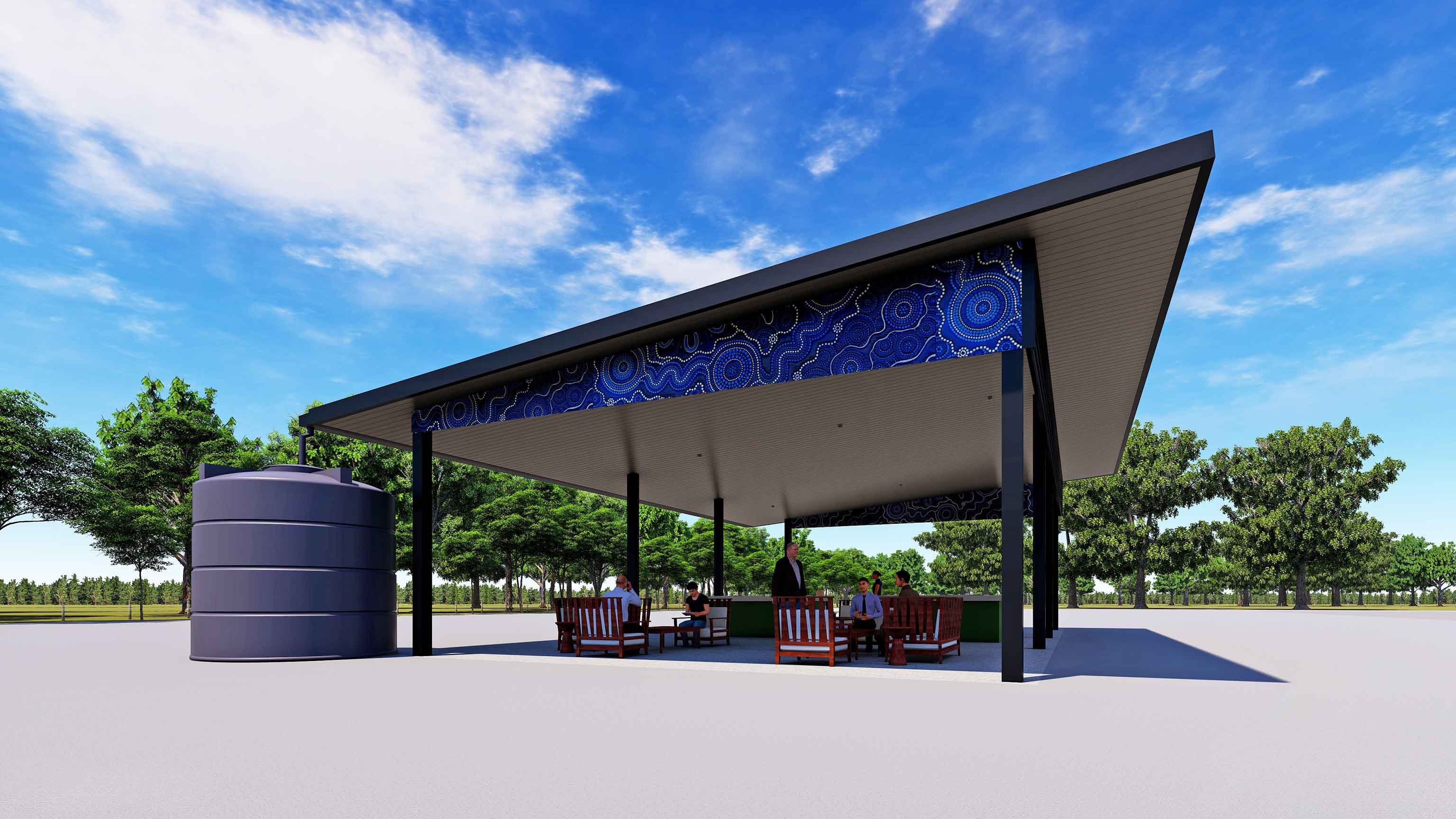 Integrating Art and Culture in Steel Shade Design